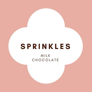 Disk | Sprinkles | French Milk Chocolate | 42% Cacao | 80g